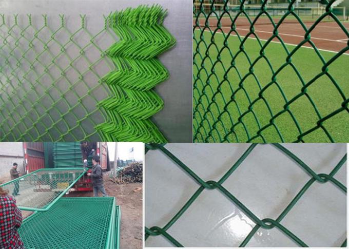 Highway Diamond Chain Link Fence
