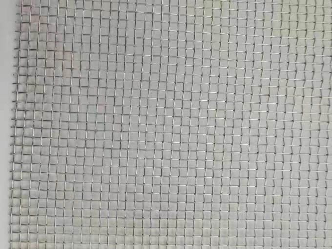 8mesh Crimped Stainless Steel Woven Wire Mesh 5m X 1.5m